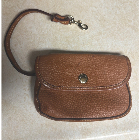 Dooney & Bourke | Accessories | Dooney Bourke Camel Pebble Leather ...